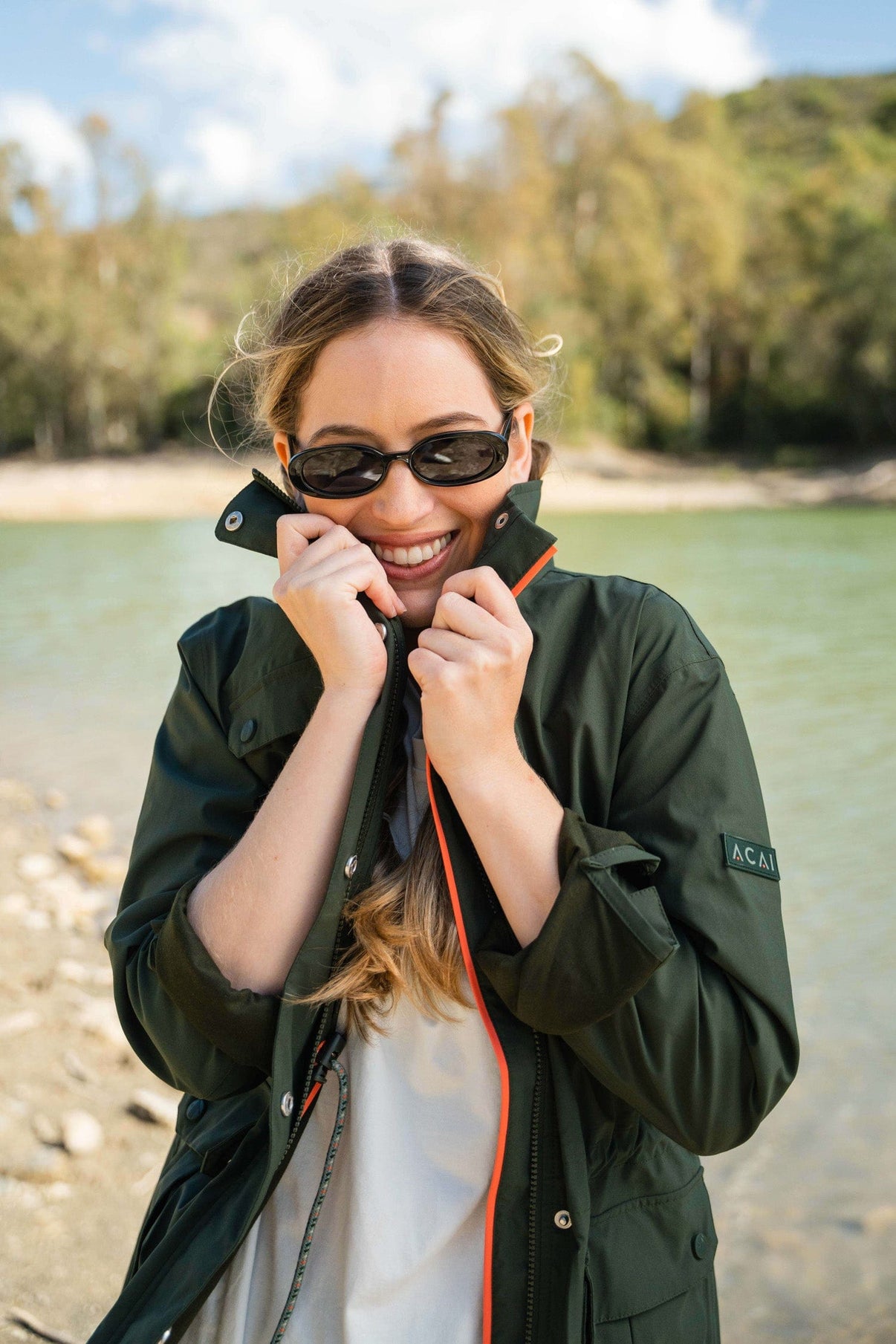 River Waterproof Jacket | Women's Raincoat | ACAI Outdoorwear