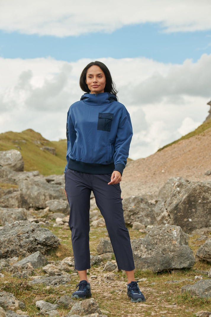 Go Explore Hoodie - Steel Blue