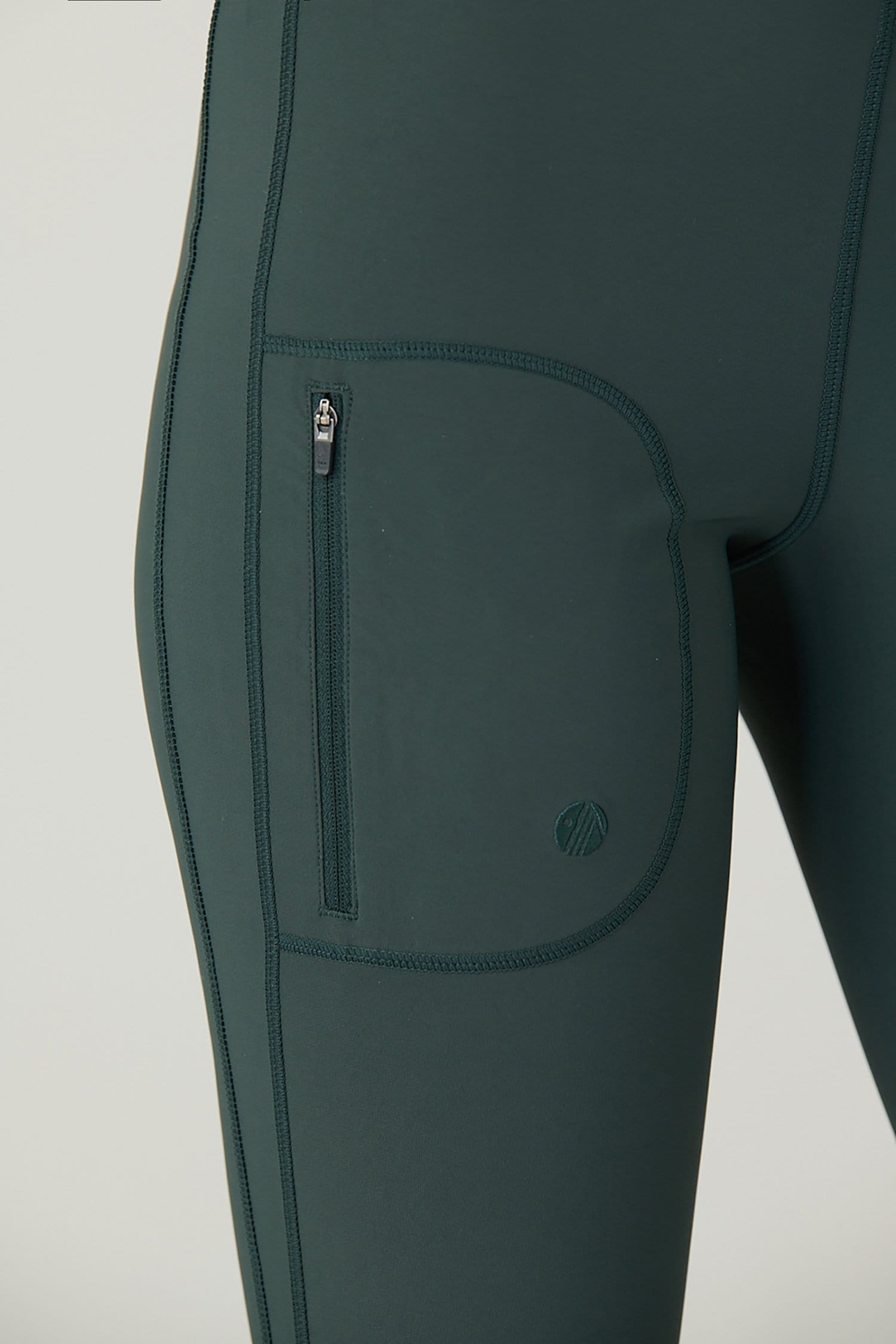 Outdoor Softshell Leggings - Forest Green