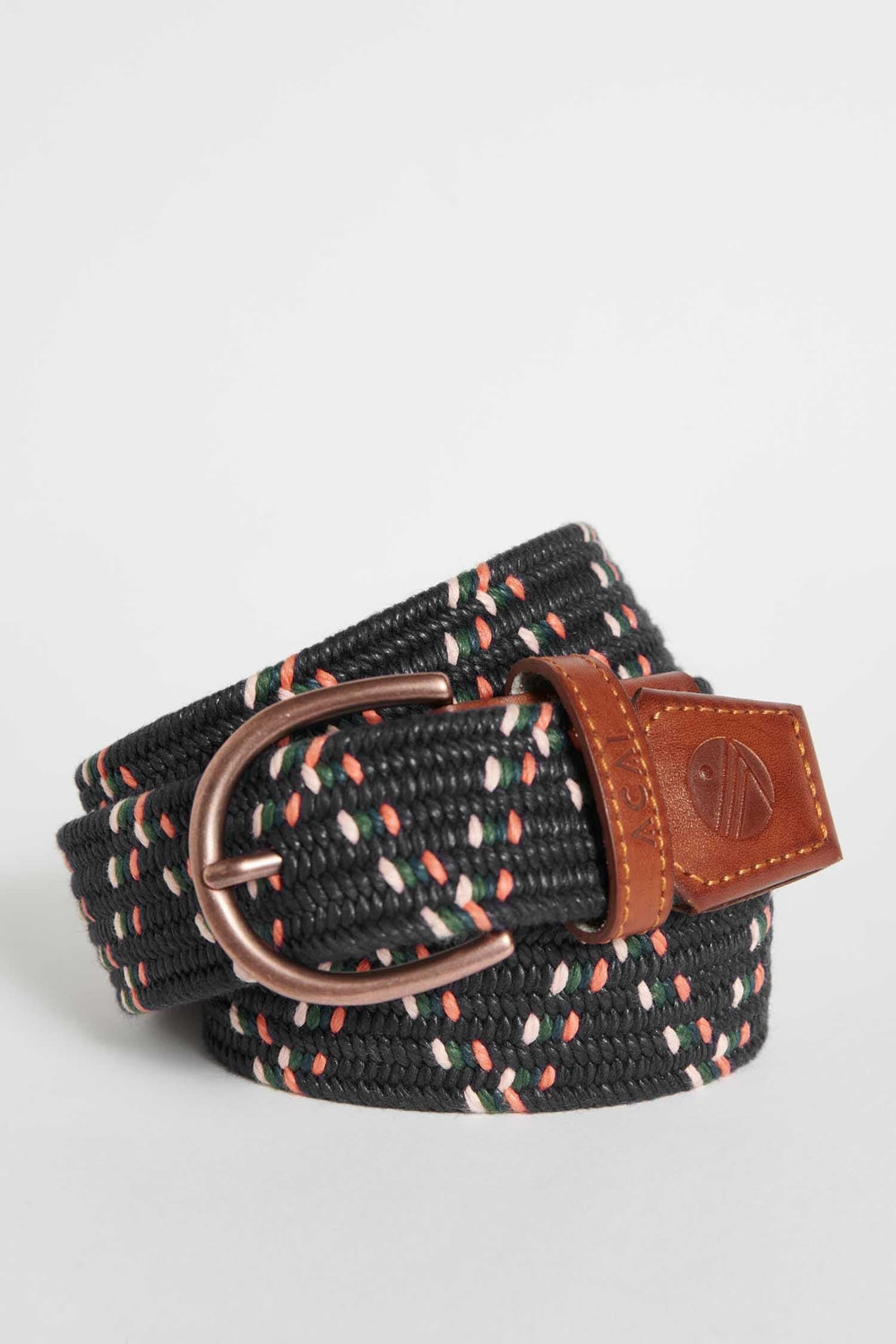 Outdoor Braided Belt in Black | Adjustable & Lightweight